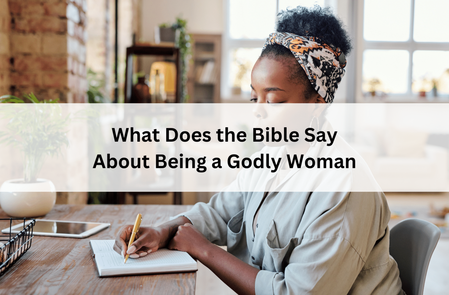 What Does the Bible Say About Being a Godly Woman